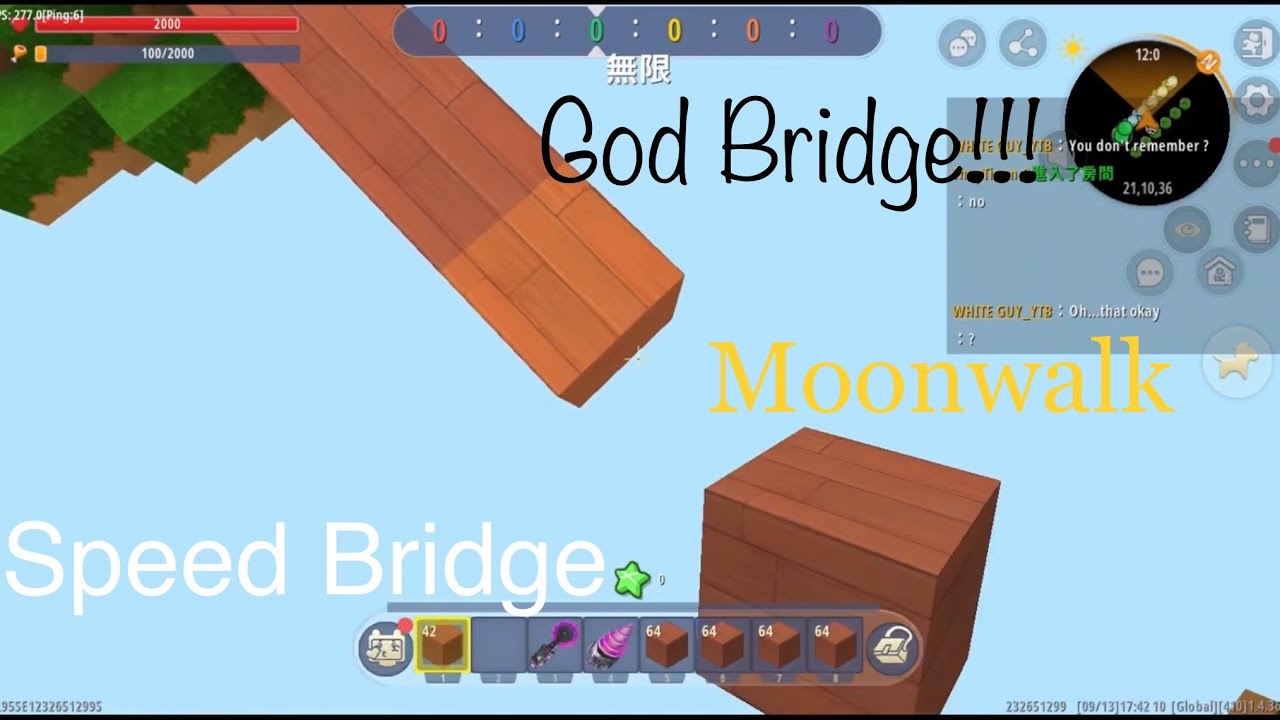 God Bridge , Moonwalk and Speed Bridge😎 I beat my personal record#速疊 ...