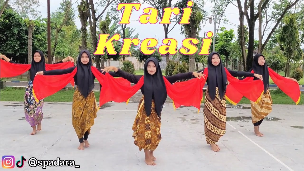 TARI KREASI MEDLEY ASMARADANA & WONDERLAND INDONESIA 2 by SISWA SMPN 2 RAMBIPUJI - YouTube