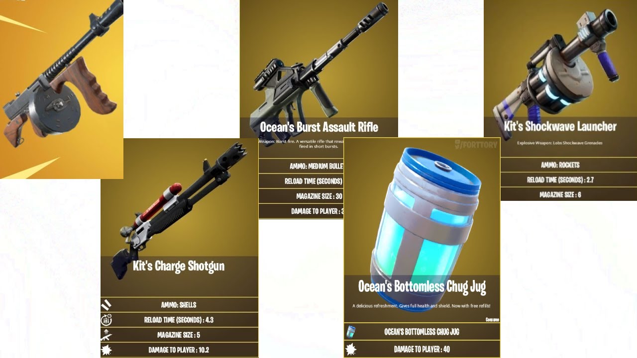 NEW SEASON!!! MYTHIC GUNS ONLY | Fortnite Gameplay - YouTube