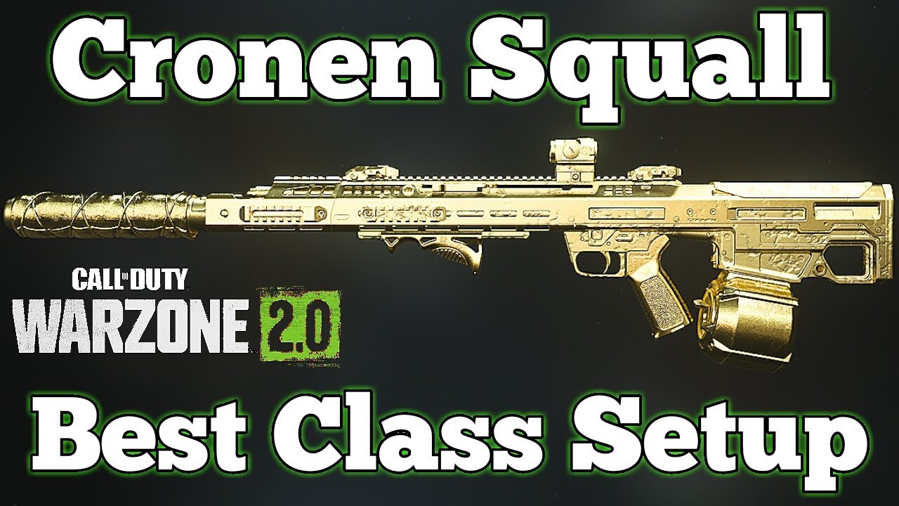 Call of Duty: Warzone 2.0 - New Cronen Squall Best Class Setup - YouTube