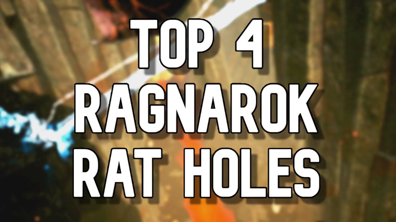 Top 4 Ragnarok Rat Hole Locations | ARK: Survival Evolved - YouTube