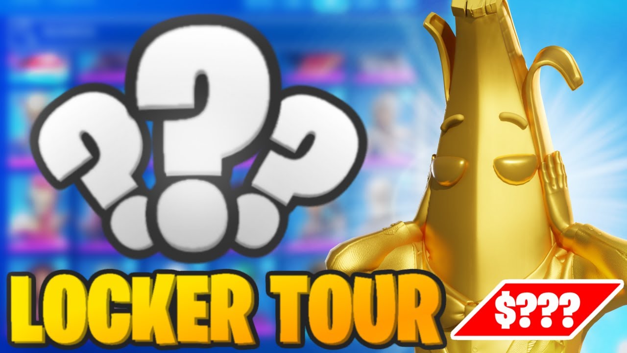 Fortnite LOCKER Showcase 2022! LOOTSTATION - Full Locker Review - YouTube