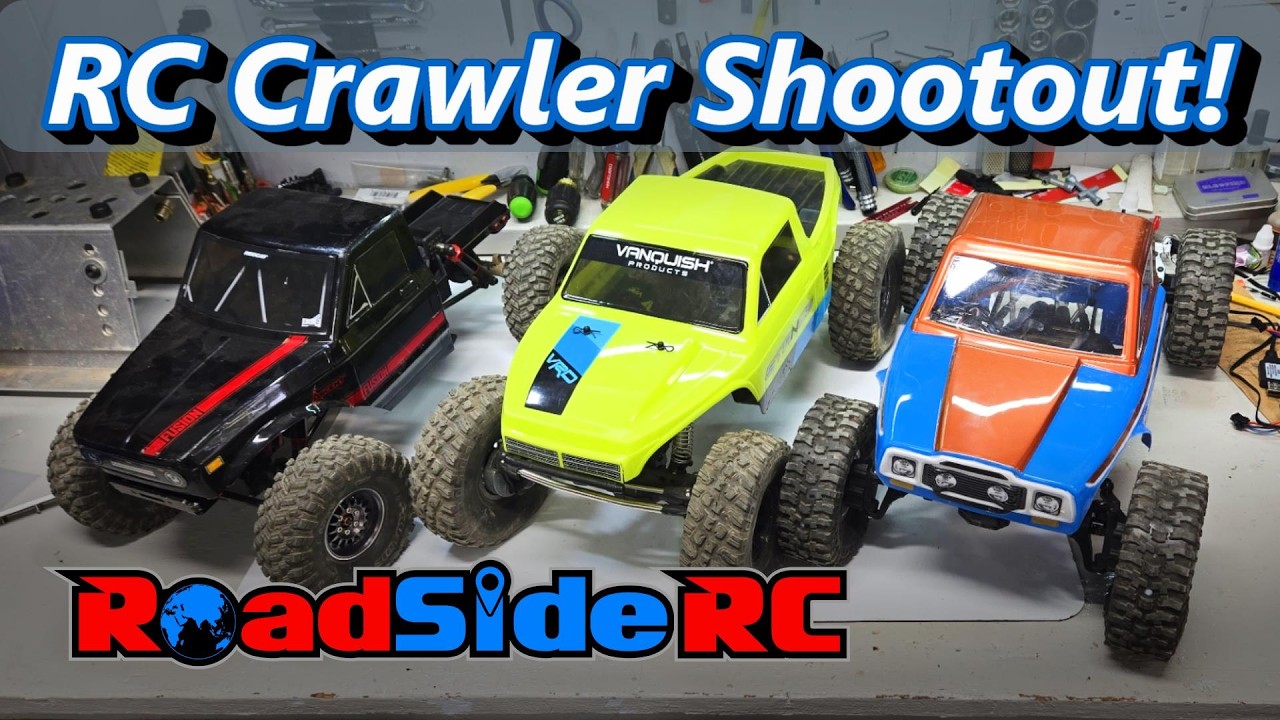 RC Crawler Battle!! Redcat Ascent, Vanquish Stance, and Enduro Comp Fox ...