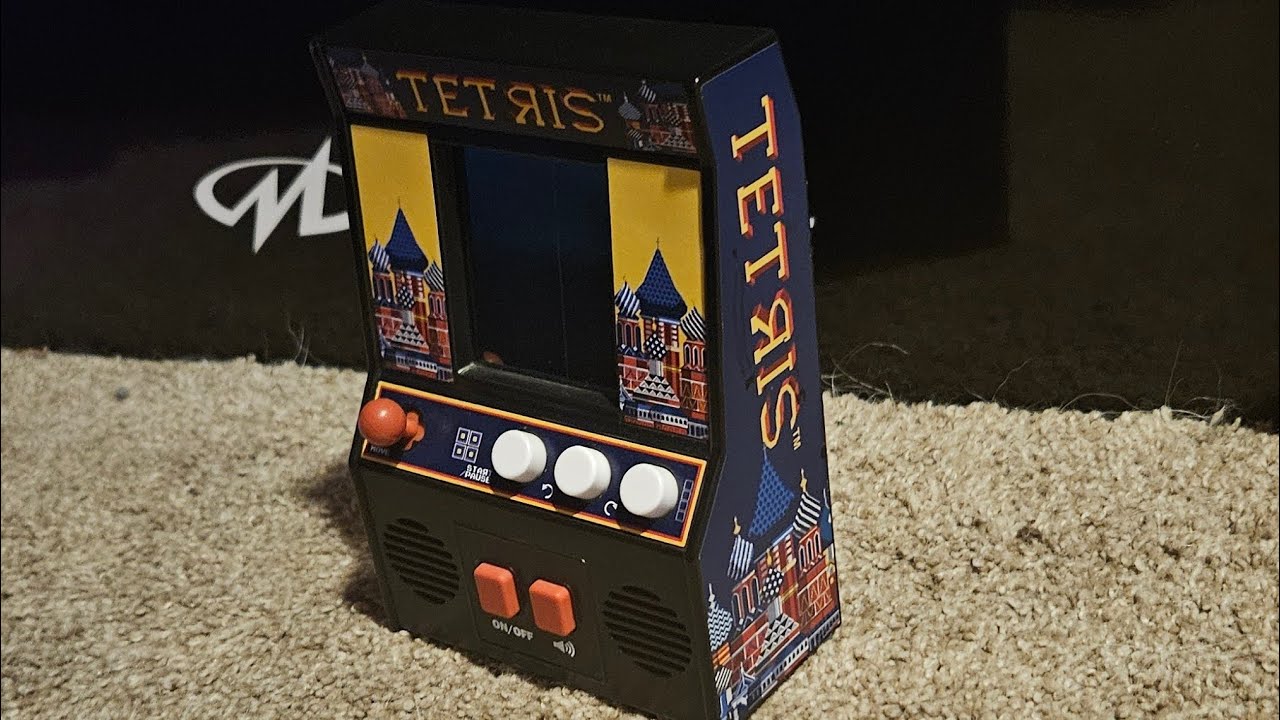 Tetris Mini Arcade Review! Basic Fun! - YouTube