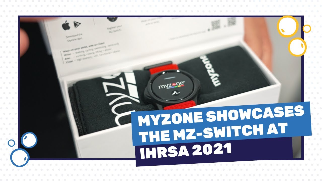 MyZone Showcases the MZ-Switch at IHRSA 2021 - YouTube