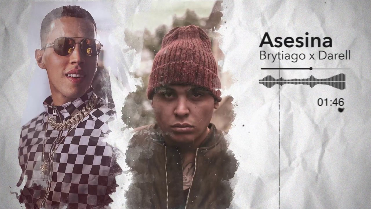 Asesina - Brytiago x Darell (Letra) - YouTube