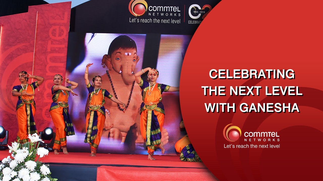 Celebrating the Next Level with Ganesha | Commtel Networks - YouTube