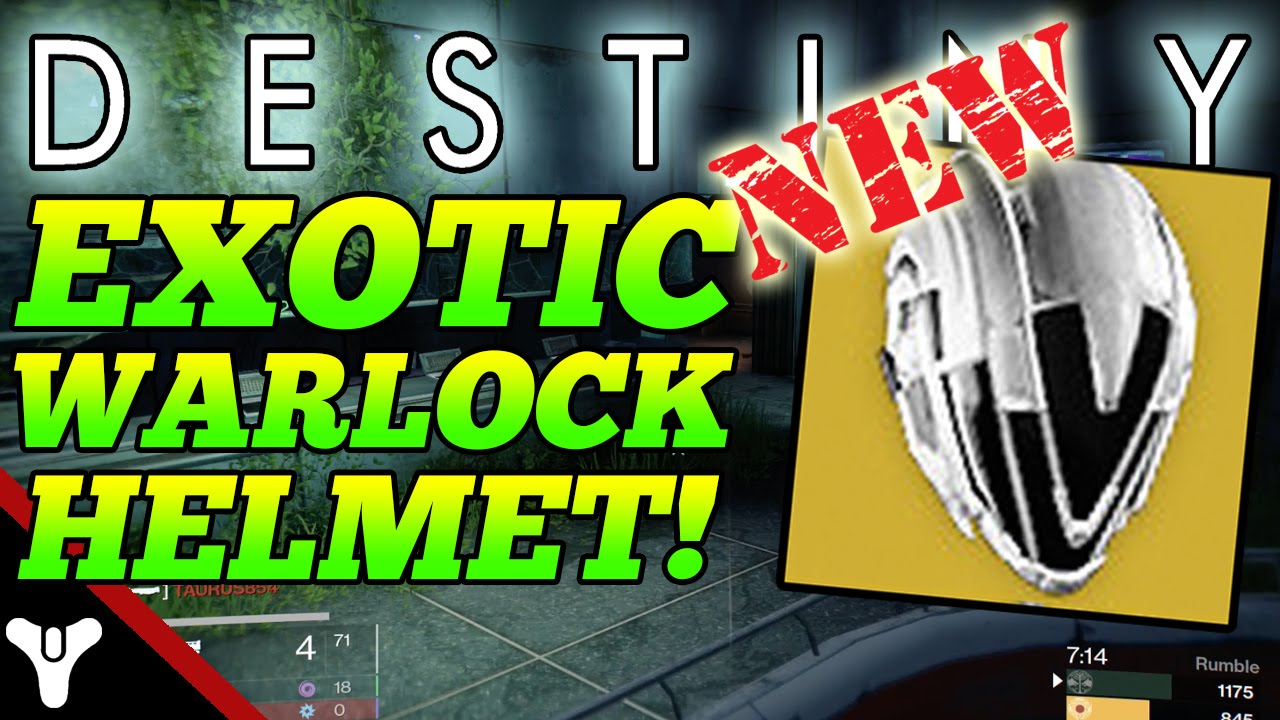 Destiny: "NEW EXOTIC WARLOCK HELMET!" House of Wolves The Ram! (House ...
