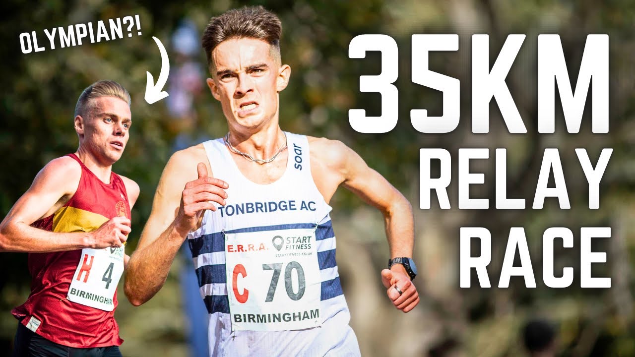 INSANE 35KM RELAY RACE AGAINST THE UK’s BEST RUNNERS - YouTube