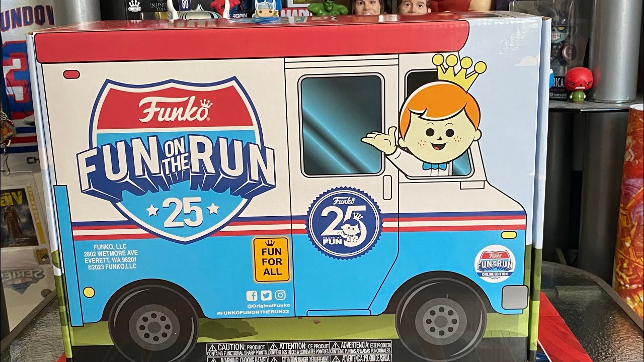Funko Fun On The Run 25th Anniversary Exclusive Review & Unboxing ...