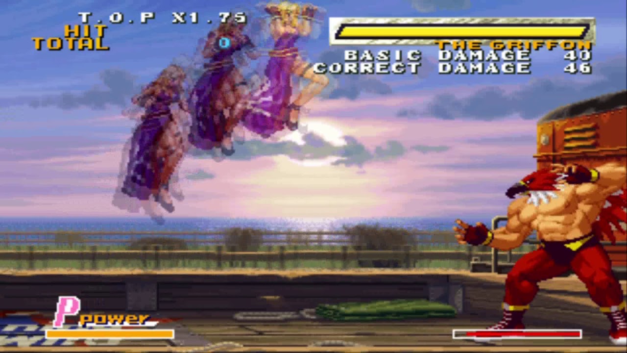 Garou Mark of the Wolves - Jenet 潛在技 - YouTube