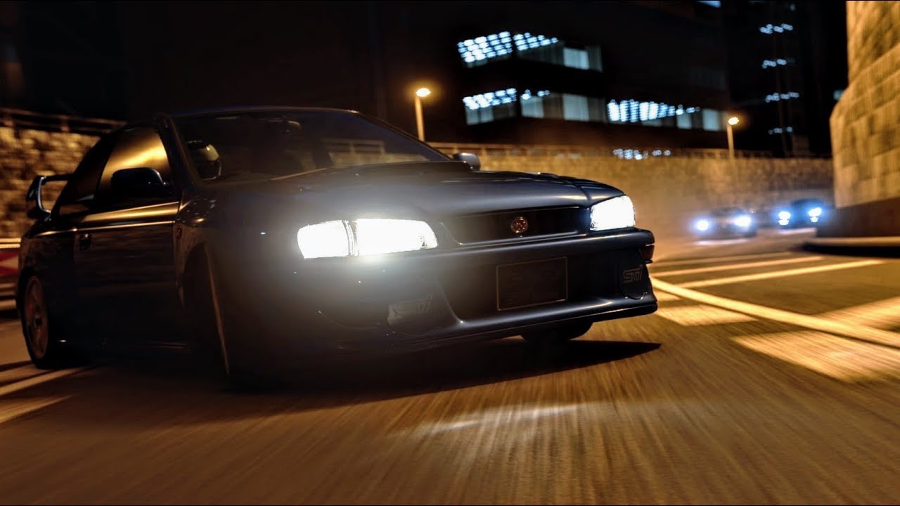 BUNTA'S LATE NIGHT "CRUISE" // GT Sport Subaru 22B STI Version 98 ...