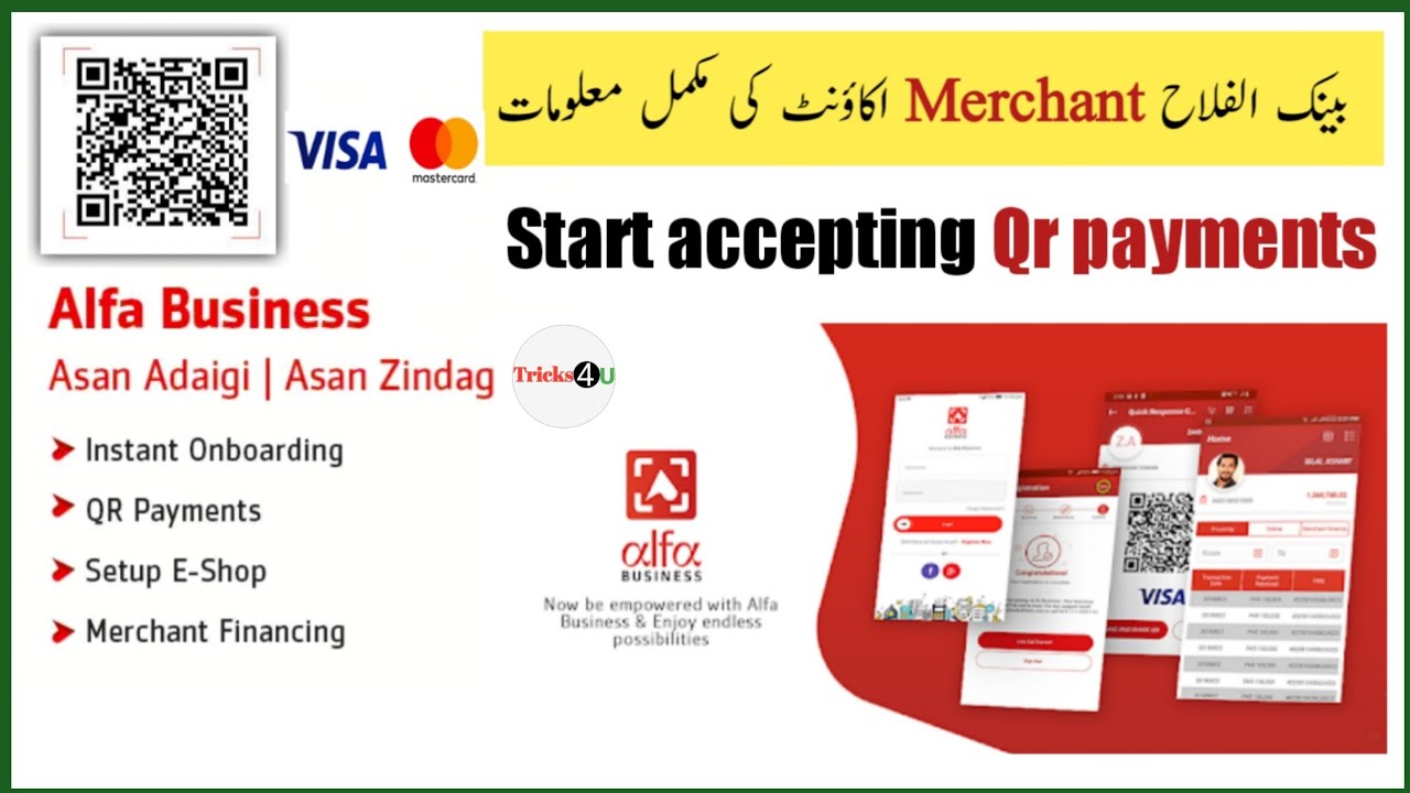 How to Create Alfa Merchant Account Complete Detail - YouTube