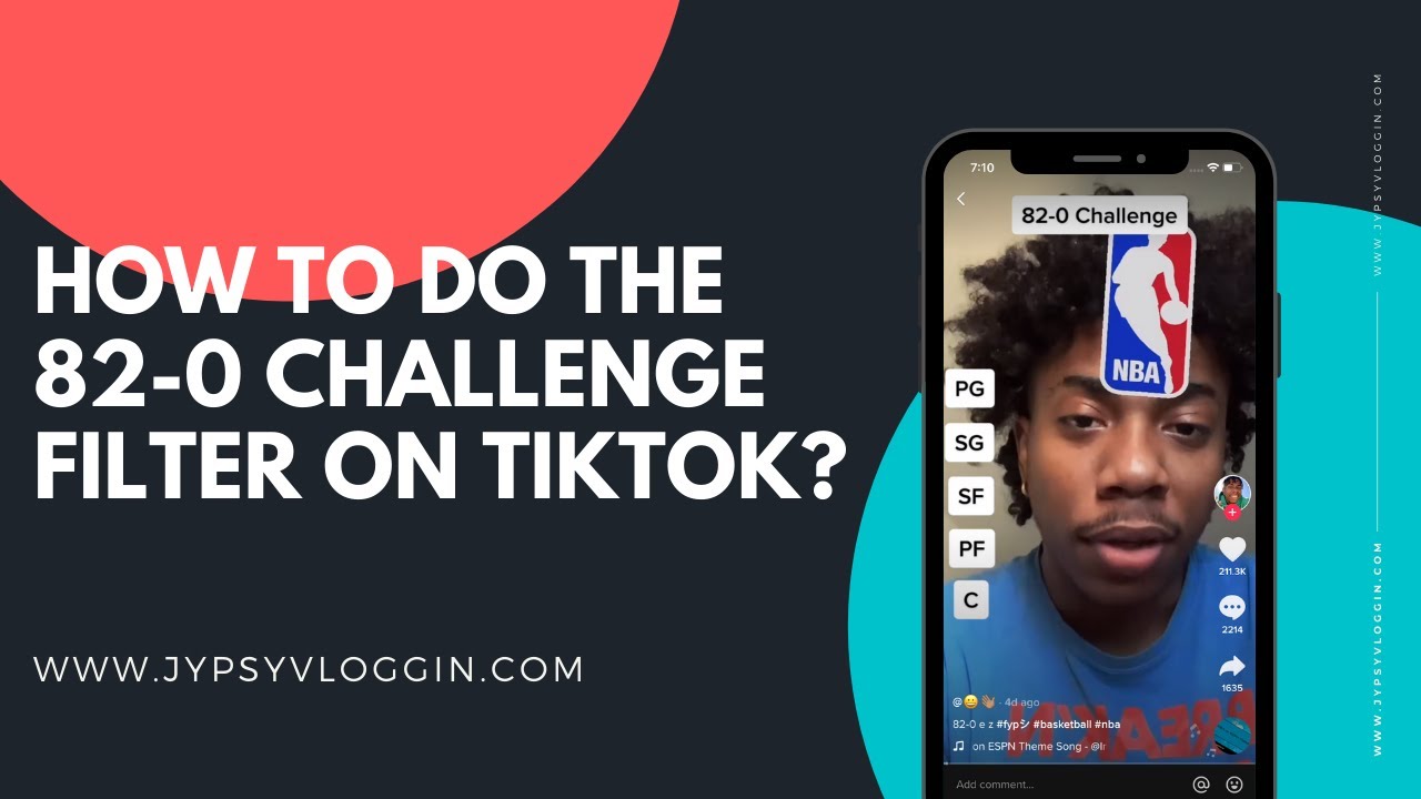 How to do the 82-0 challenge filter on TikTok - YouTube