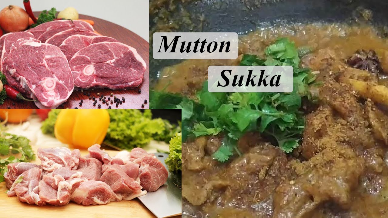 Mutton Pepper Sukka Gravy | Mutton Sukka | Mutton Gravy - YouTube