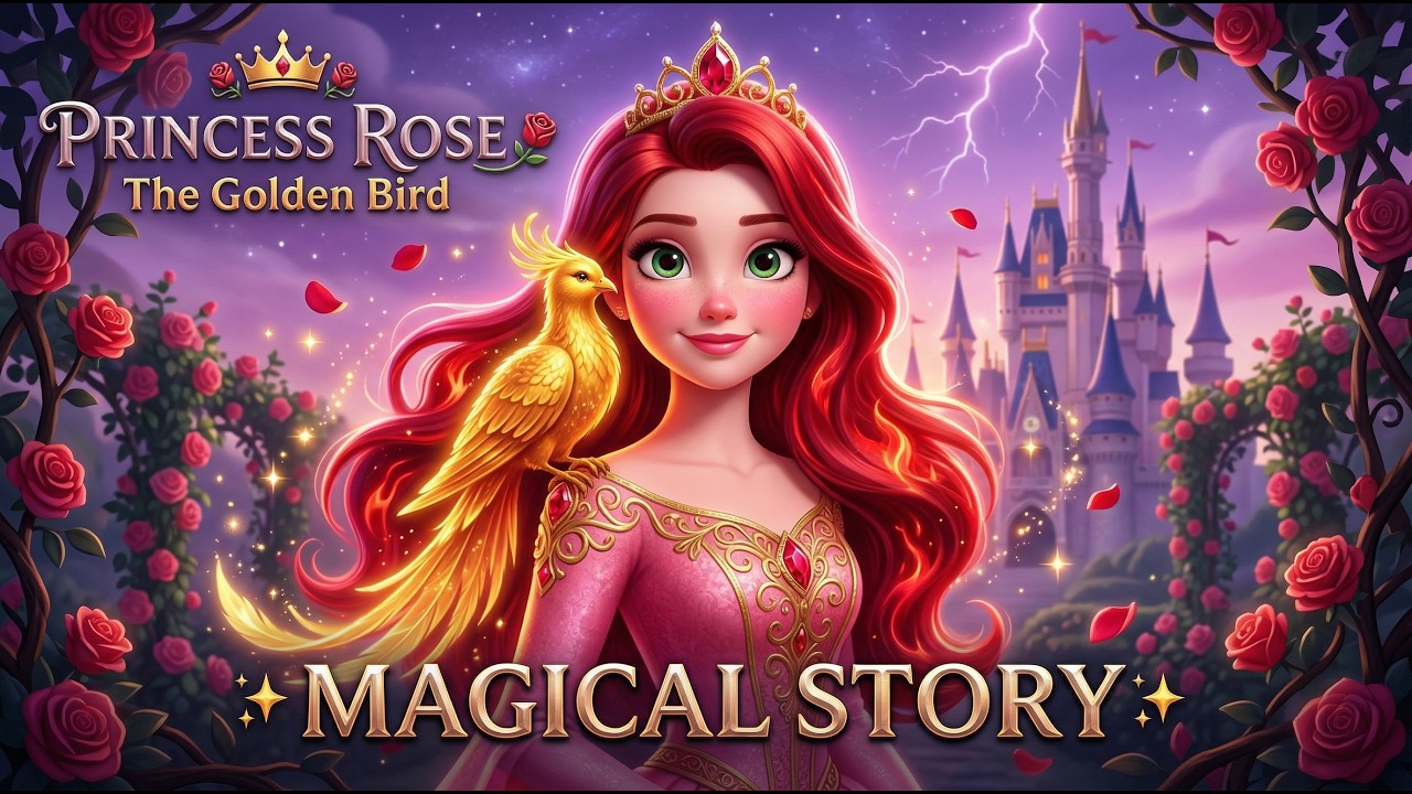 Princess Rose's Magic Hair Beautiful Fairy Tale Story | Kids Bedtime ...