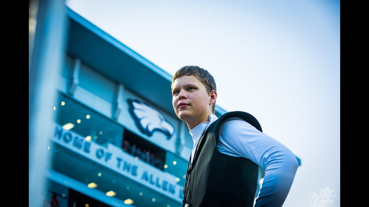 2021 Allen Eagle Escadrille - Game 3 Drum Major Cam by Jacob Groves ...