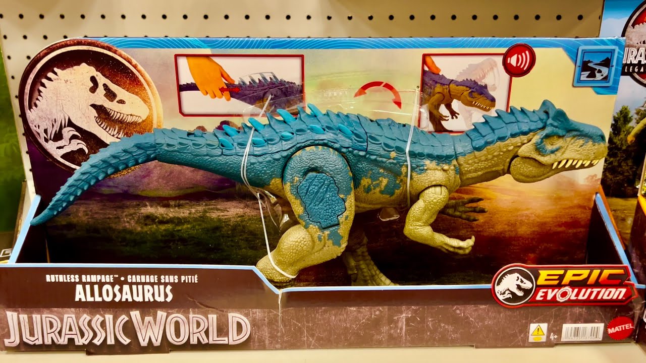 NEW Epic Evolution Allosaurus & Godzilla Kong the New Empire SHAR KING ...