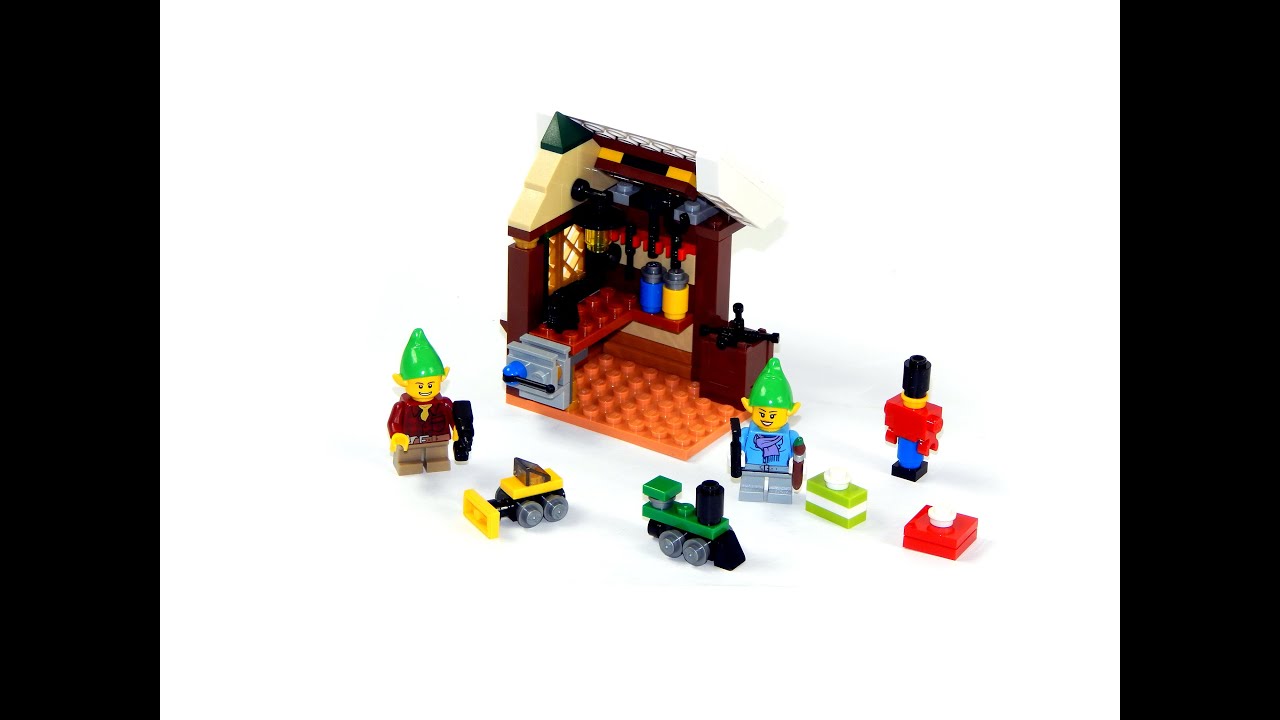 Lego Creator 40106 Free Toy Workshop Speed Build And Review - YouTube