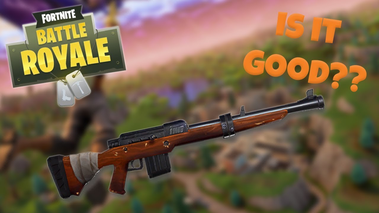 SHOULD YOU USE THE HUNTING RIFLE? - FORTNITE BATTLE ROYALE TIPS ...