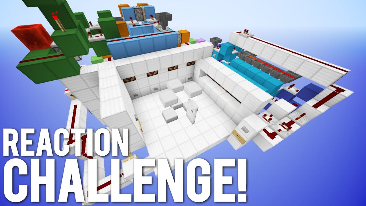Minecraft: Redstone Reaction Time Challenge! - YouTube