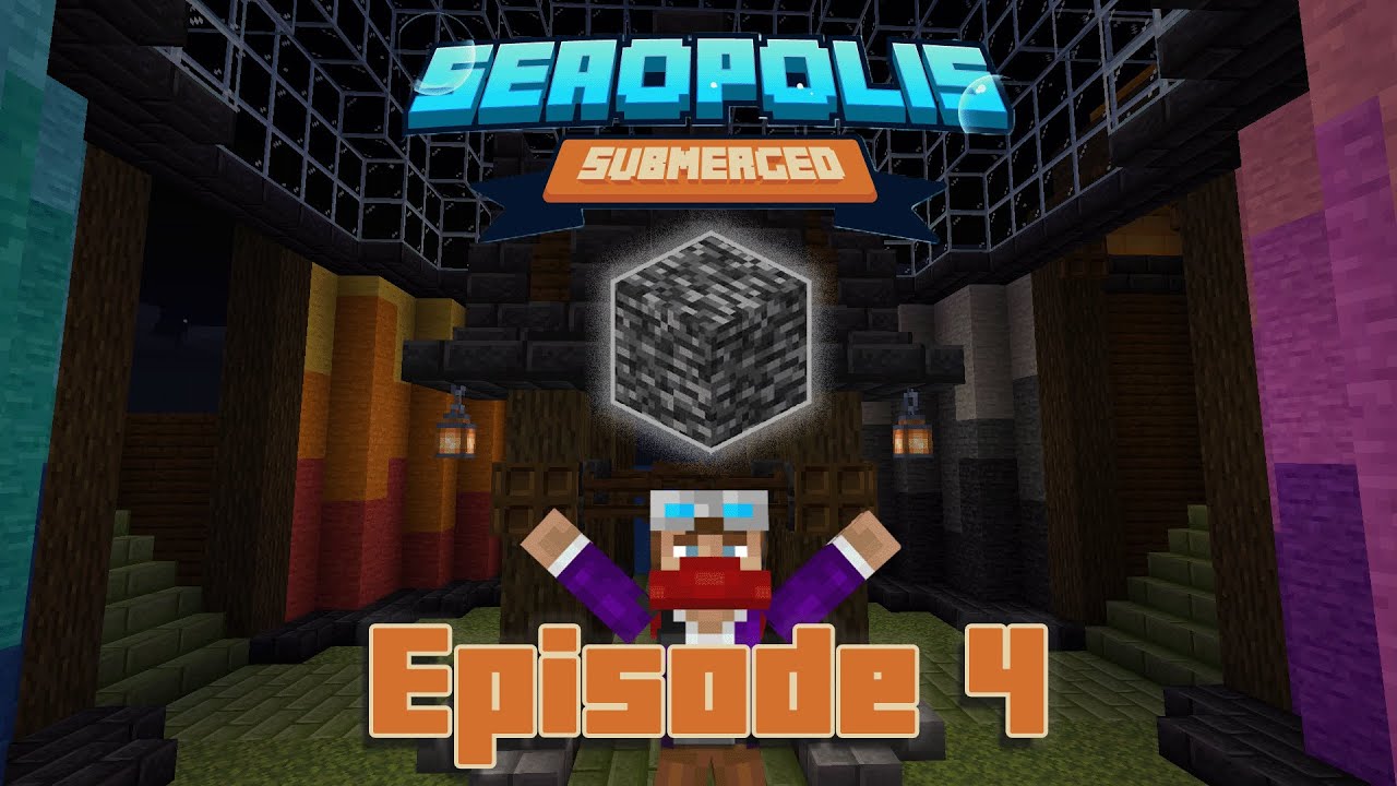 Mining Bedrock? | Seaopolis Submerged Episode 4 - YouTube