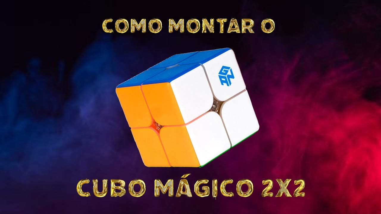 Como montar o cubo mágico 2x2 passo a passo com o método de camadas ...