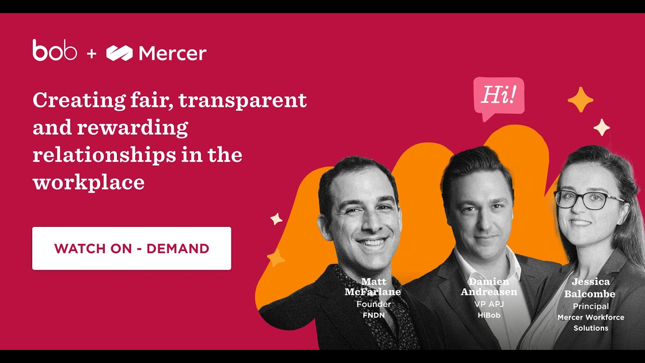 Creating fair, transparent and rewarding relationships in the workplace ...