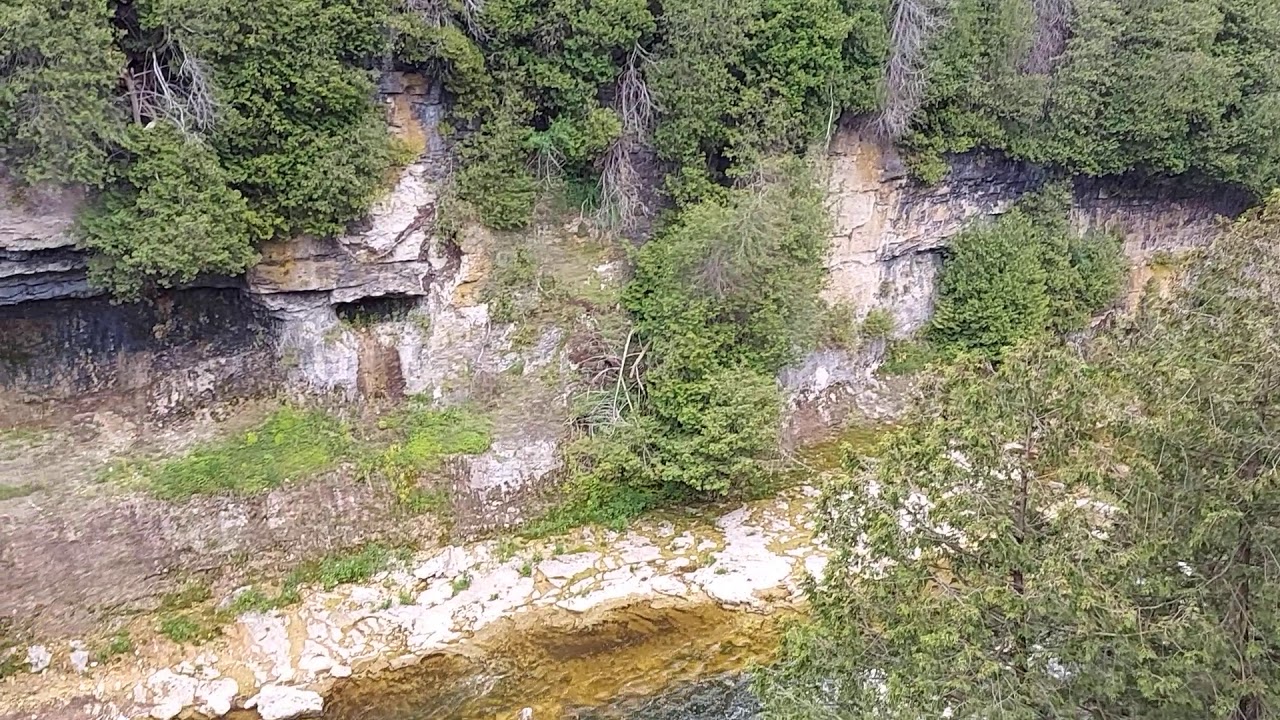 Elora conservation park Ontario - YouTube