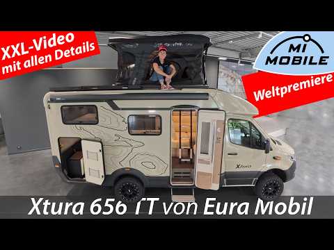 Offroad für 4 - Eura Mobil Xtura 656 TT mit beheiztem Dachzelt – alle Details zum Fernreisemobil