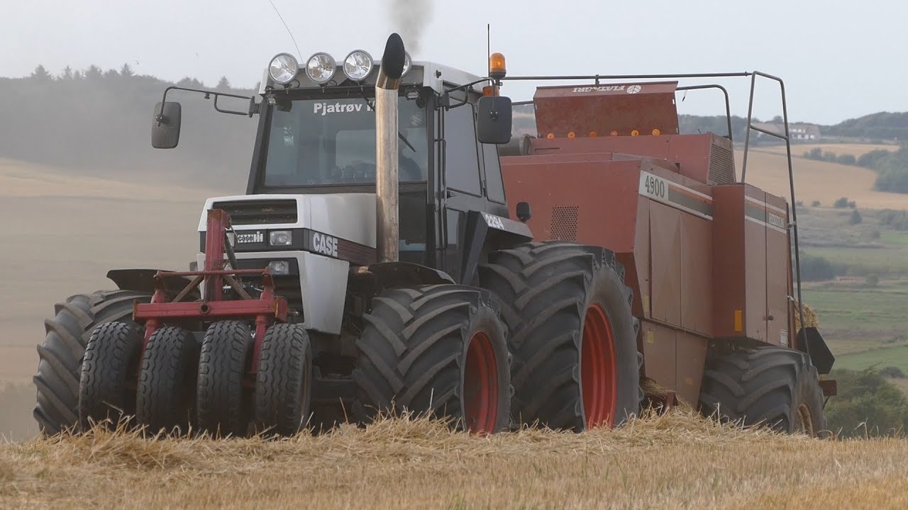 Case 2294 Working w/ Baler & Corn Wagon | PURE SOUND | Ready For 2019 ...