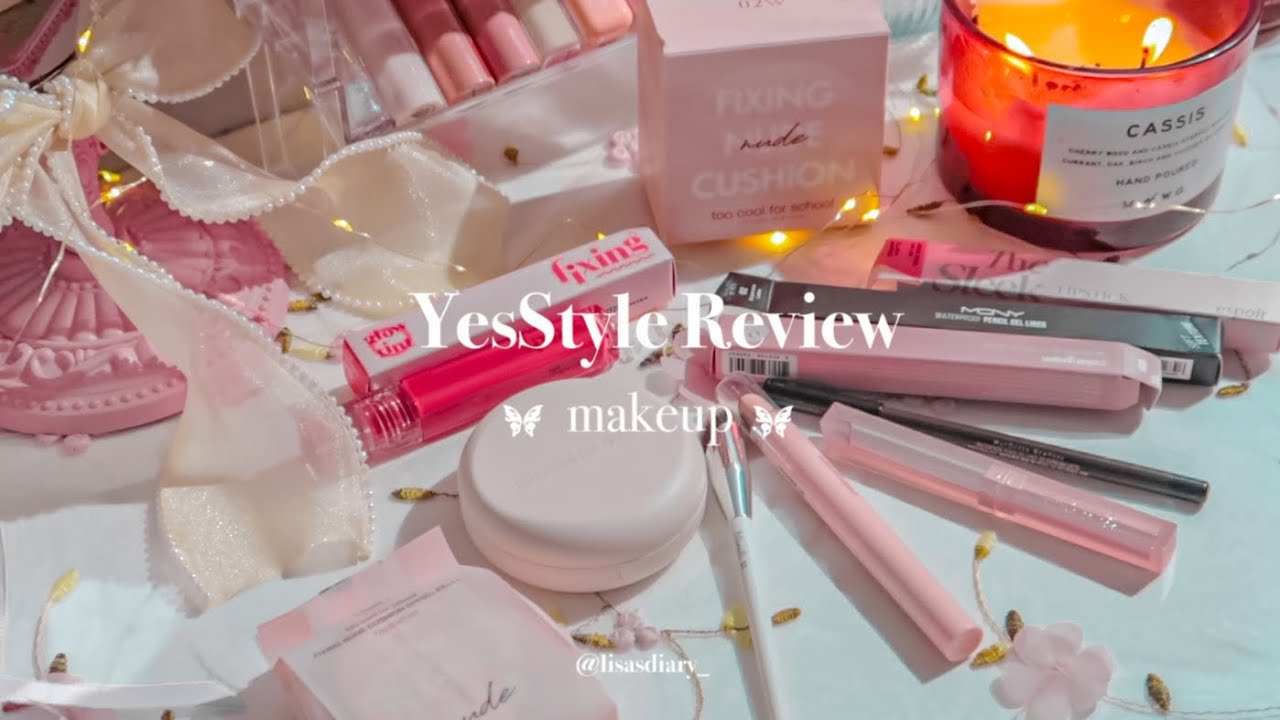 k-beauty makeup haul | YesStyle review 🎀 - YouTube