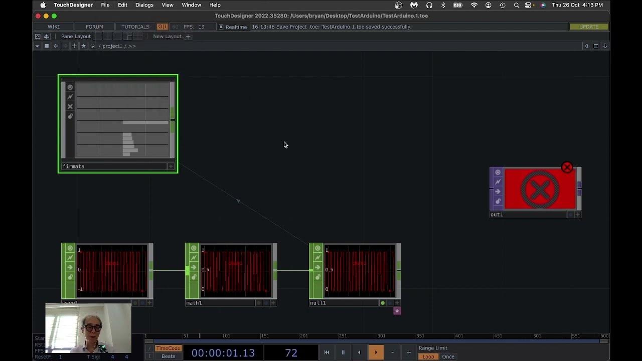 Connect Arduino to TouchDesigner with Firmata - YouTube