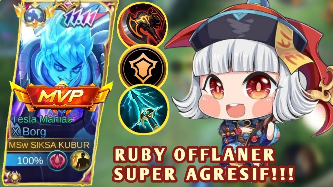 RUBY AGRESIF ENDINGNYA PASRAH‼️X.BORG ACTIVE TRUE DAMAGE - YouTube