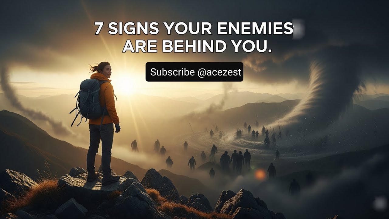 7 Signs your enemies are behind you! - YouTube