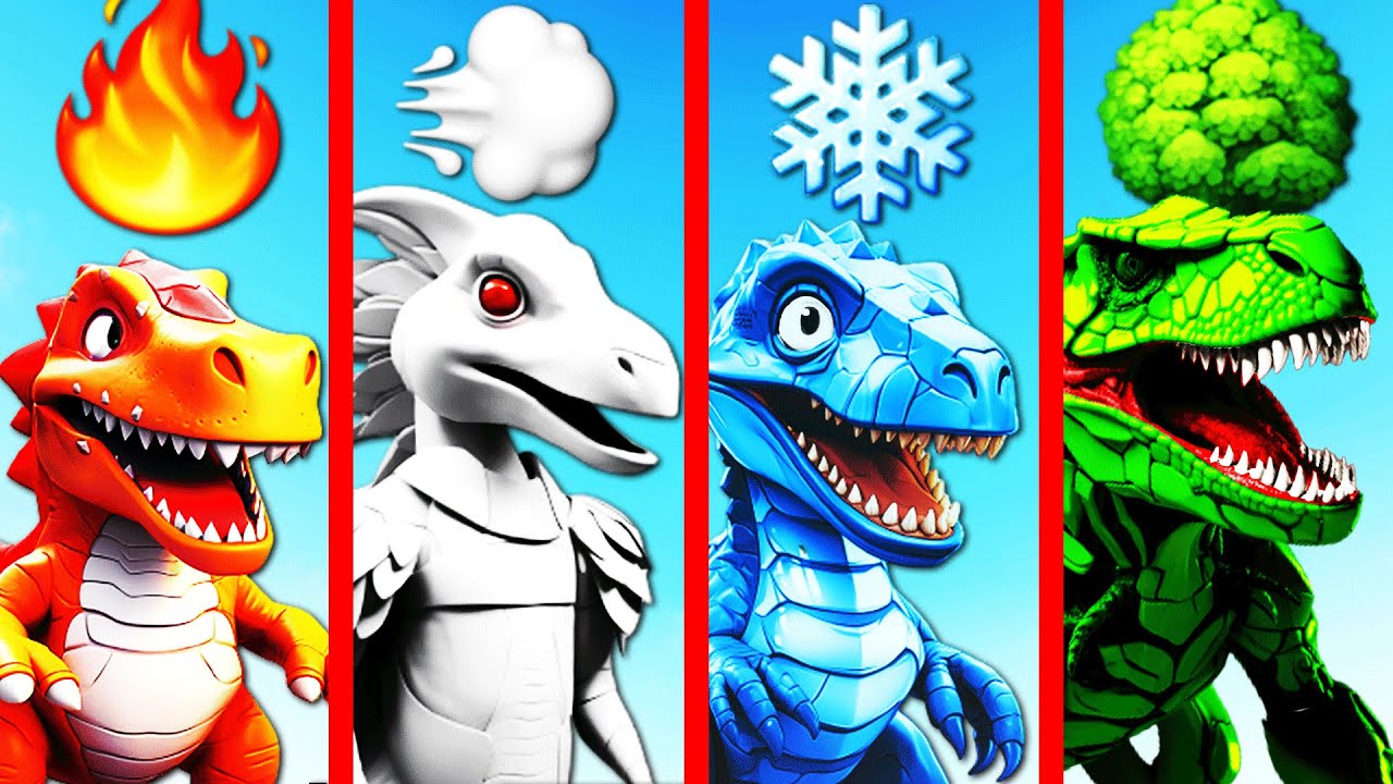 Upgrading ELEMENTAL DINOSAURS - YouTube