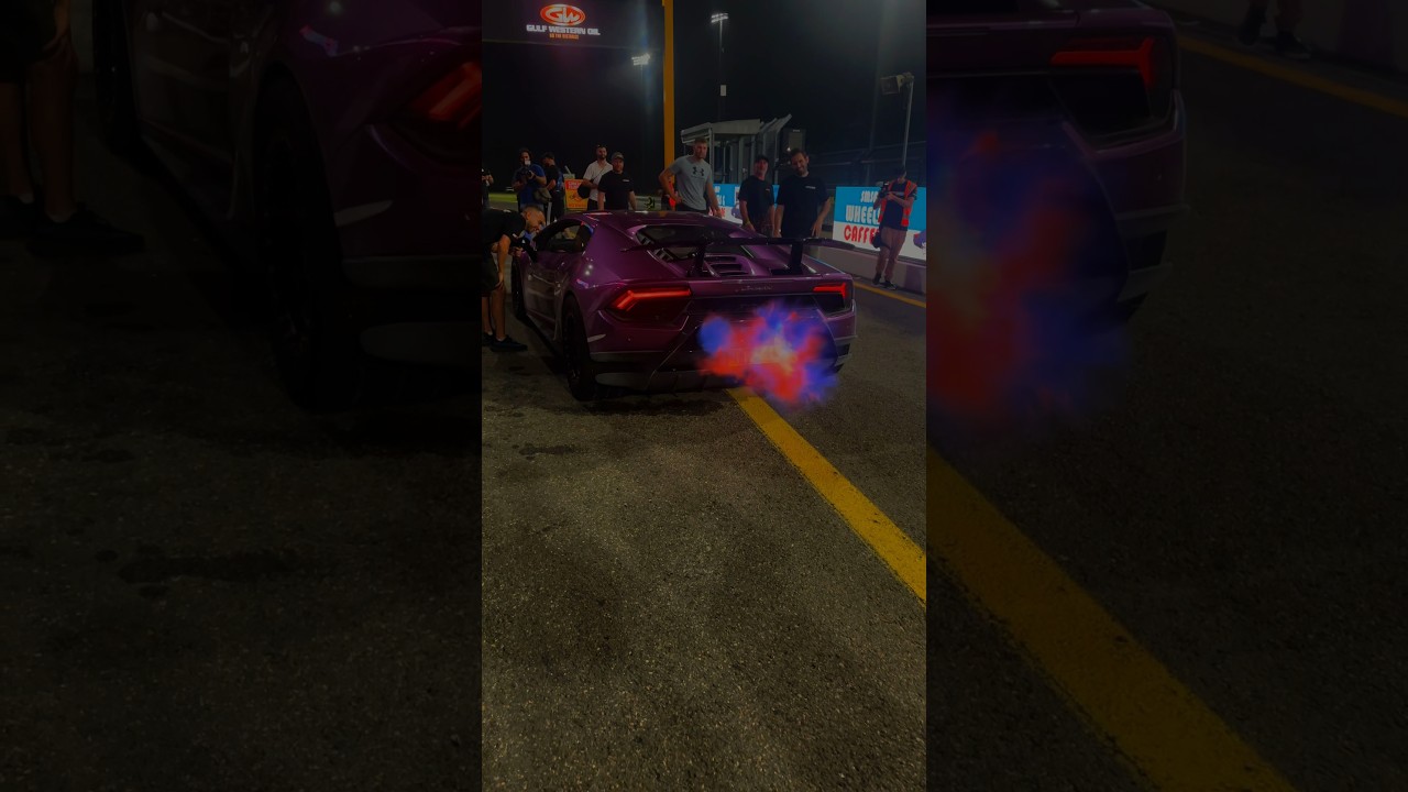 2000hp twin turbo huracan shoots flames! #lamborghini #huracan #2000hp ...