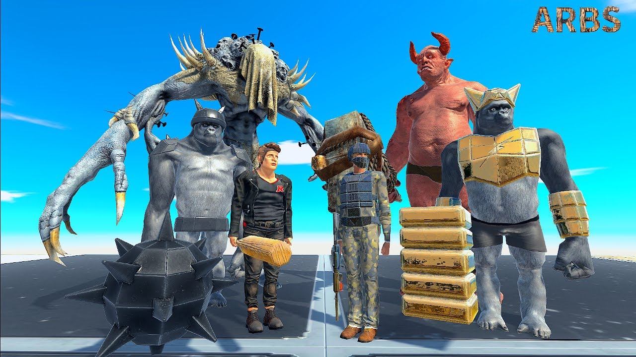 Melee vs Ranged | Battlefield Conquest - Animal Revolt Battle Simulator ...