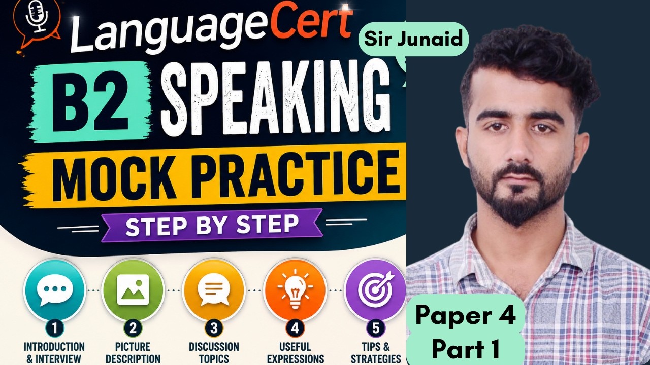LanguageCert B2 Speaking Test Practice | ESOL Communicator 2026 ...