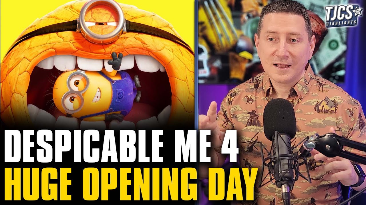 Despicable Me 4 Has Huge Opening - YouTube