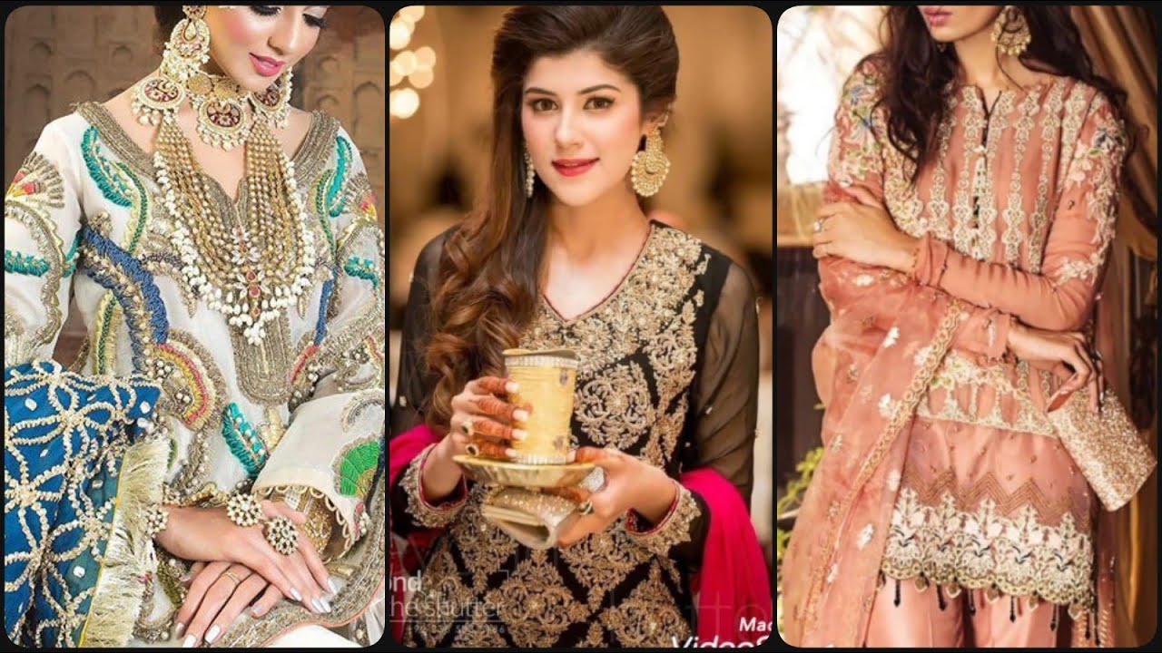 Very Elegant & Designer Party Wear Dress Designing Ideas 2020/21 - YouTube