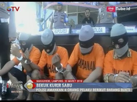 Diimingi Uang Rp 150 Juta, 4 Pelaku Rela Menjadi Kuri Sabu - BIP 24/03