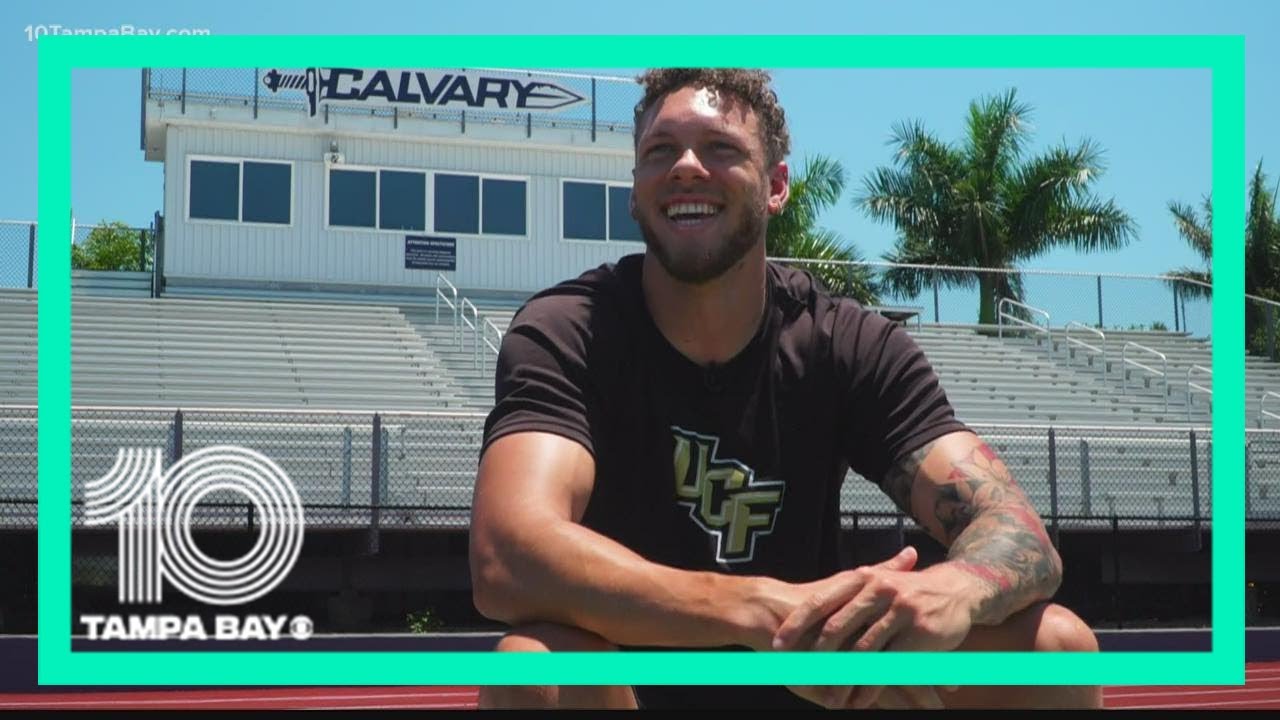Palm Harbor's Jacob Harris takes unlikely path to NFL Draft - YouTube