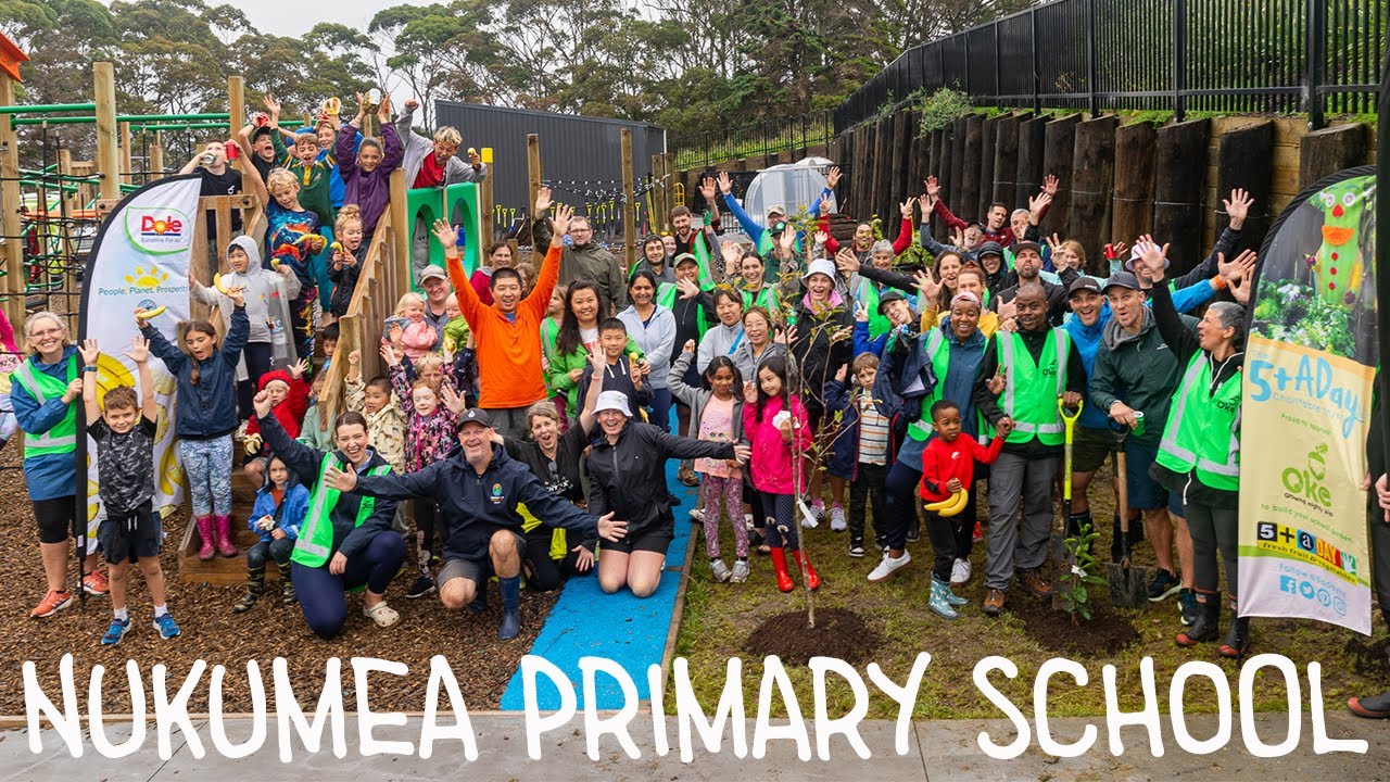 Building Outdoor Classroom #41 at Nukumea Primary School - April 2024 - YouTube