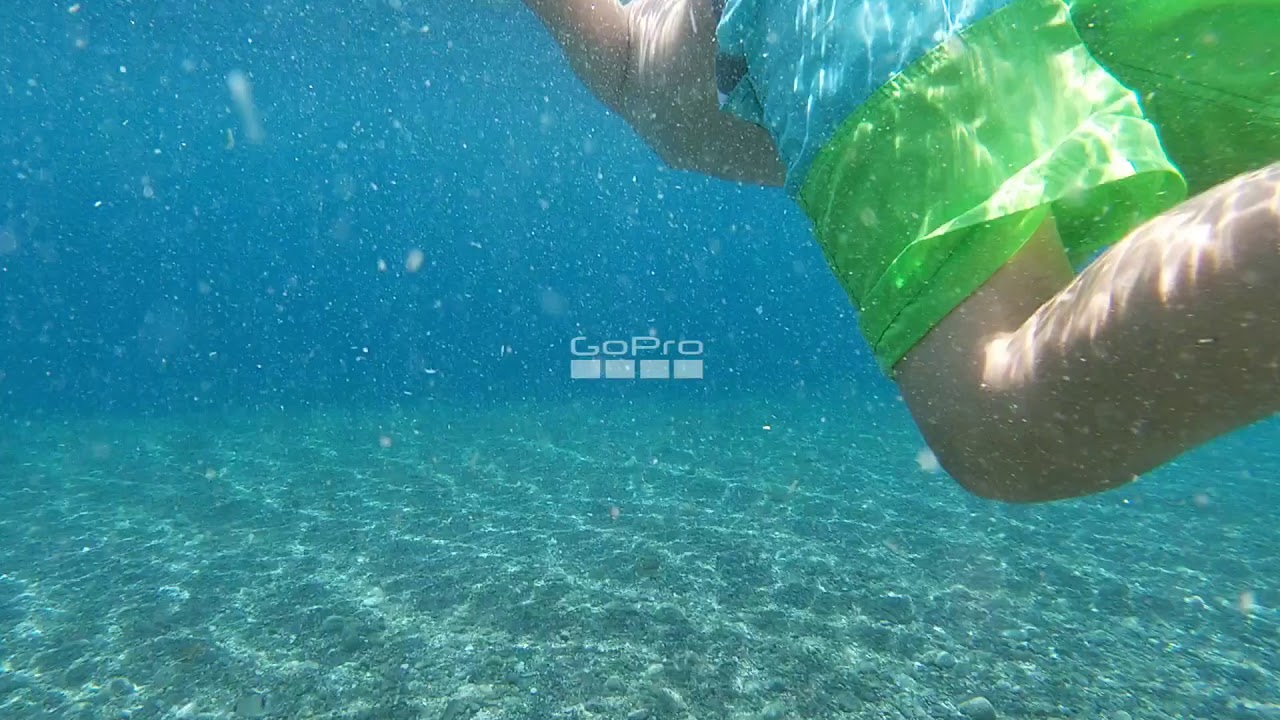 At the Beach with GoPro - YouTube