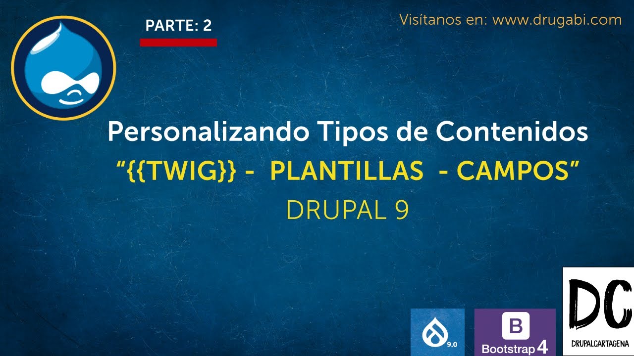 Theming Drupal 9 Parte 2 Personalizando Tipos De Contenidos Youtube
