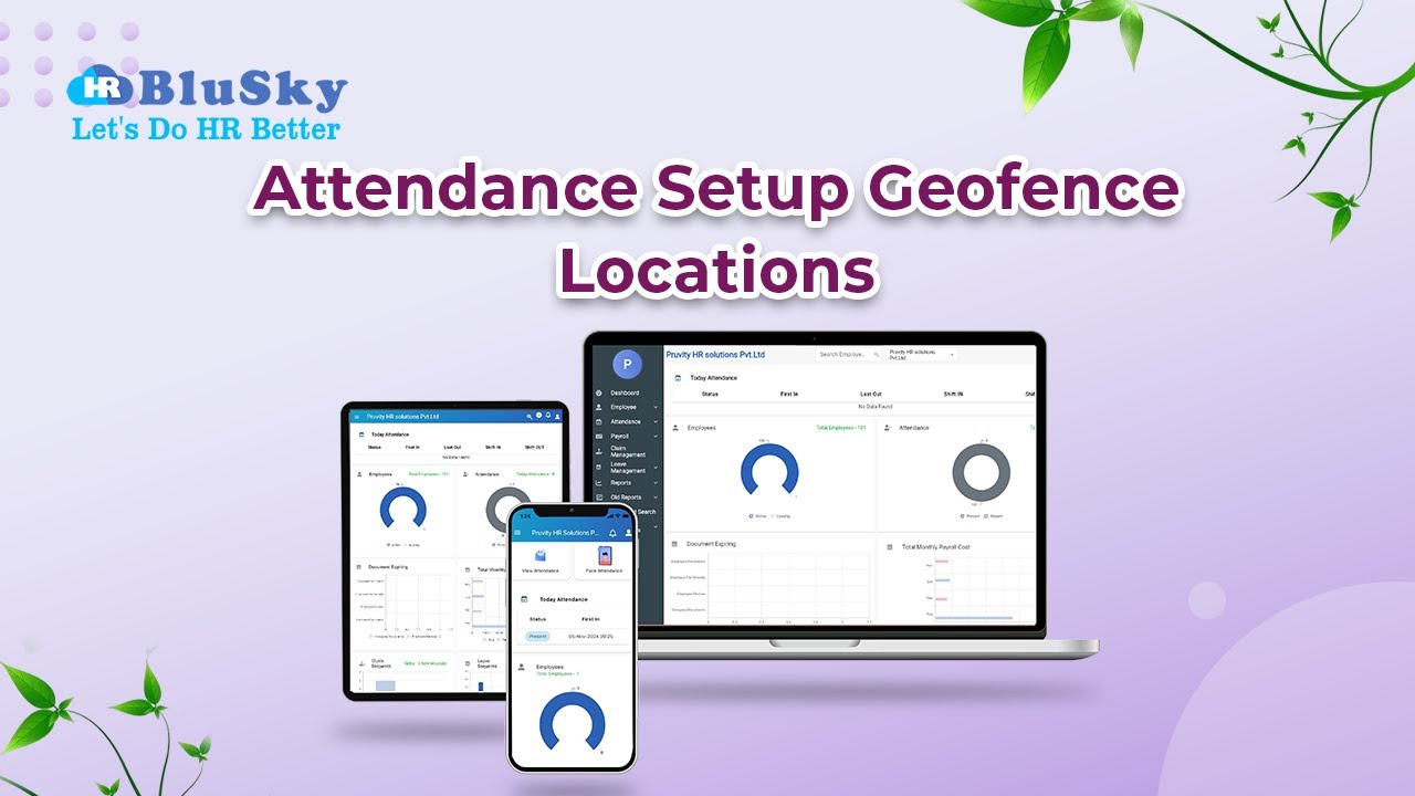 Step-by-Step Guide to Setting Up Attendance in HRBluSky - YouTube