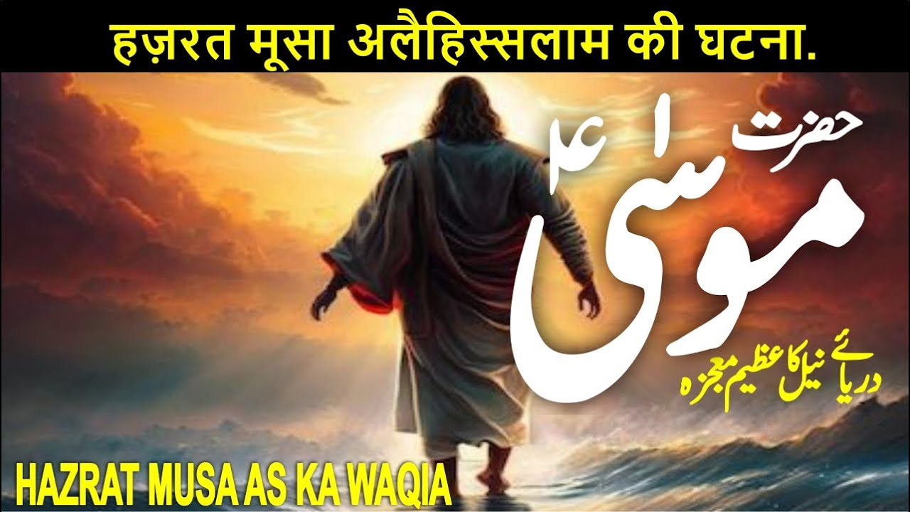Hazrat Musa as Ka Mojza | Firon Ki Mout | Darya e Neel Ka Waqia ...