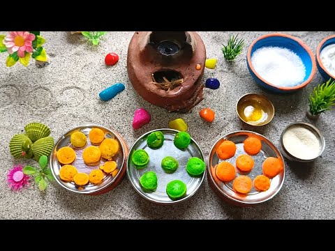 Miniature Appam Recipe | Colour Appam Recipe | Mini Cooking | Appam ...