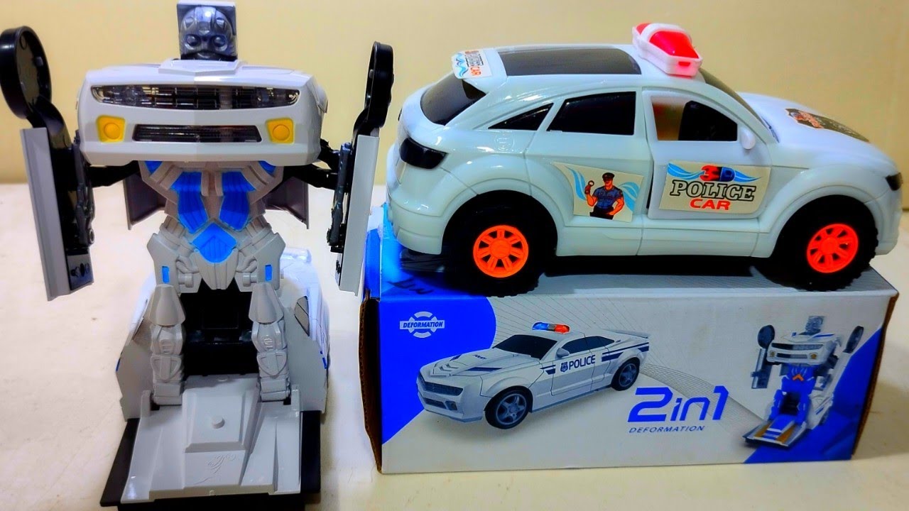 police car robot police car robot - YouTube